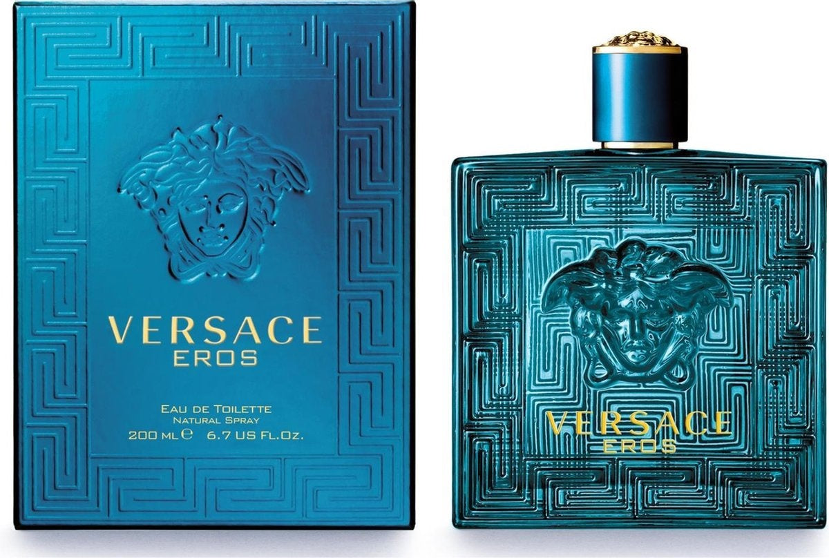 Versace Eros 200 ml - Eau de Toilette - Herenparfum – Online Voordeelshop
